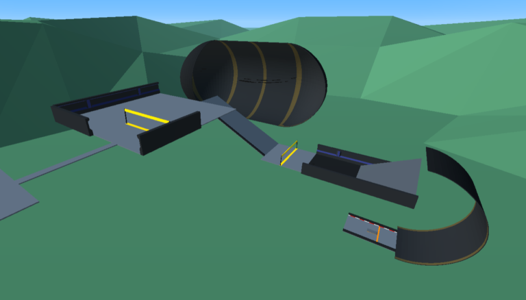Polytrack game custom track - g-7 polytrack map