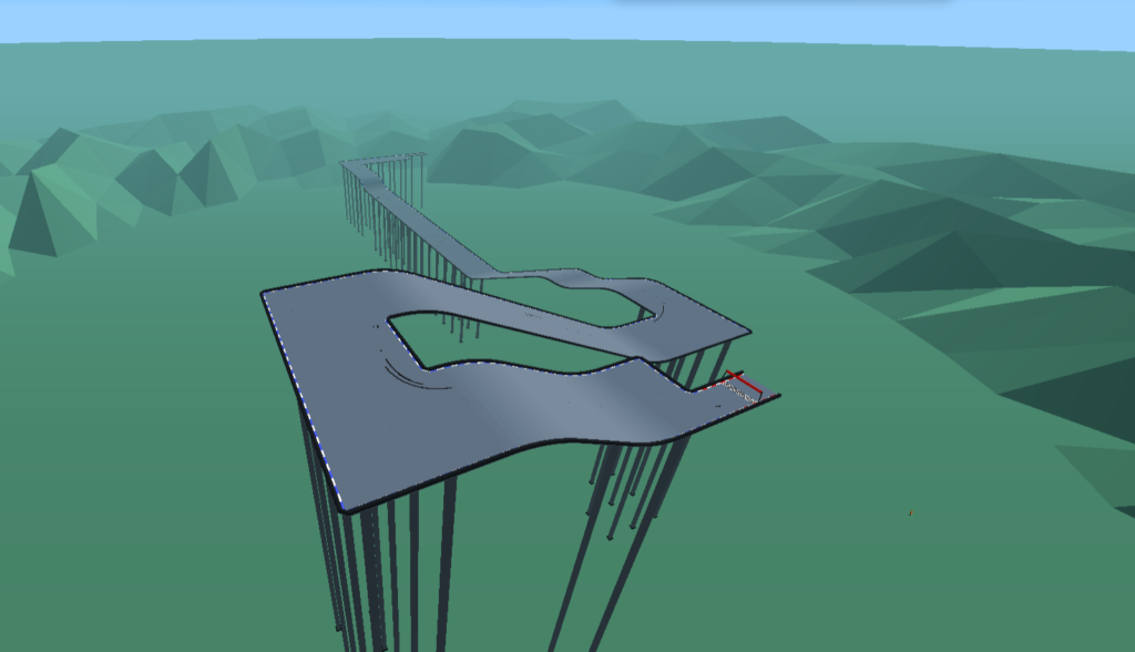 Polytrack game custom track - Motor Fly