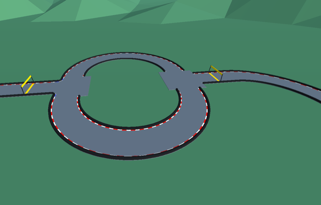 Polytrack game custom track - Easy Af track