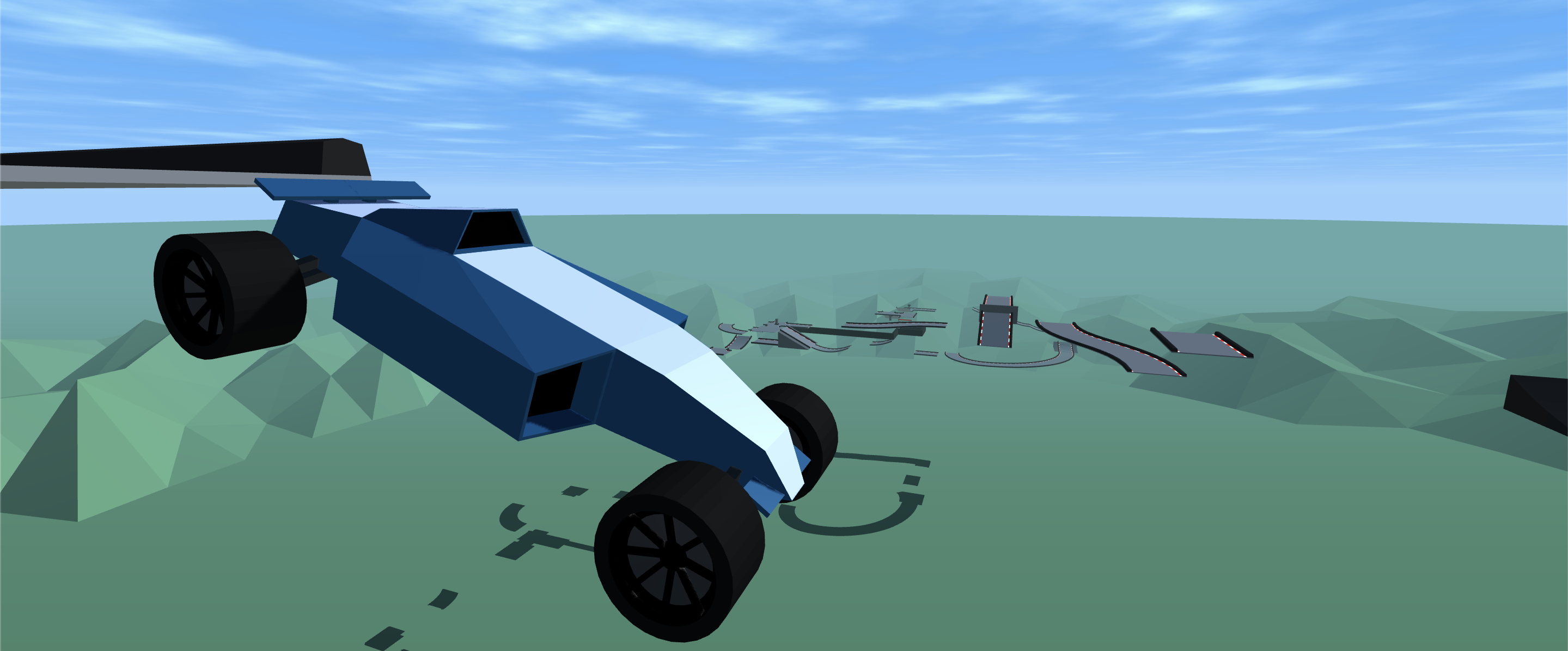 Polytrack game custom track - Jolly Good Fun