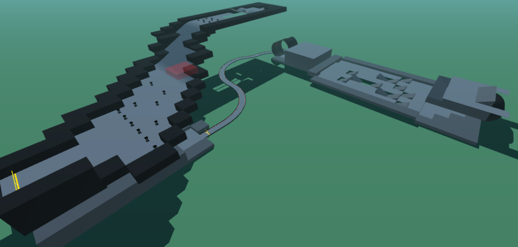 Polytrack game custom track - the gamble