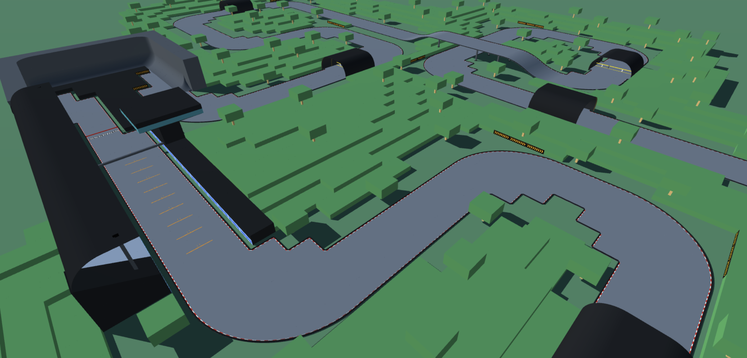 Polytrack game custom track - Race Track