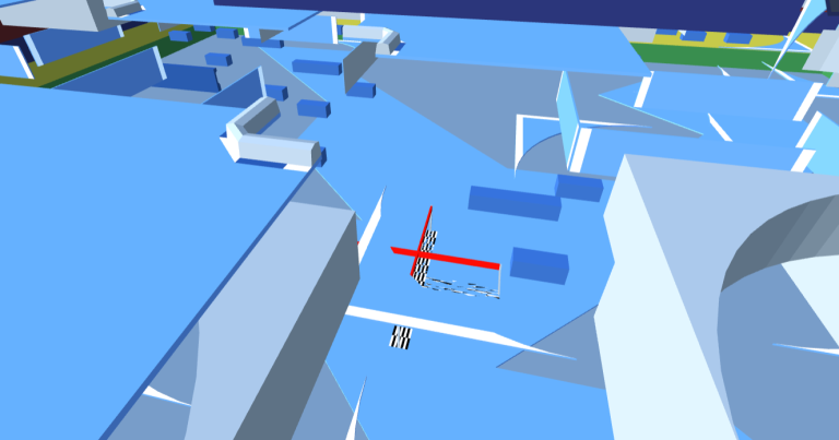 Polytrack game custom track - INSANITY