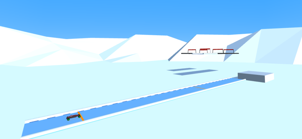 Polytrack game custom track - WALL BOUNCE