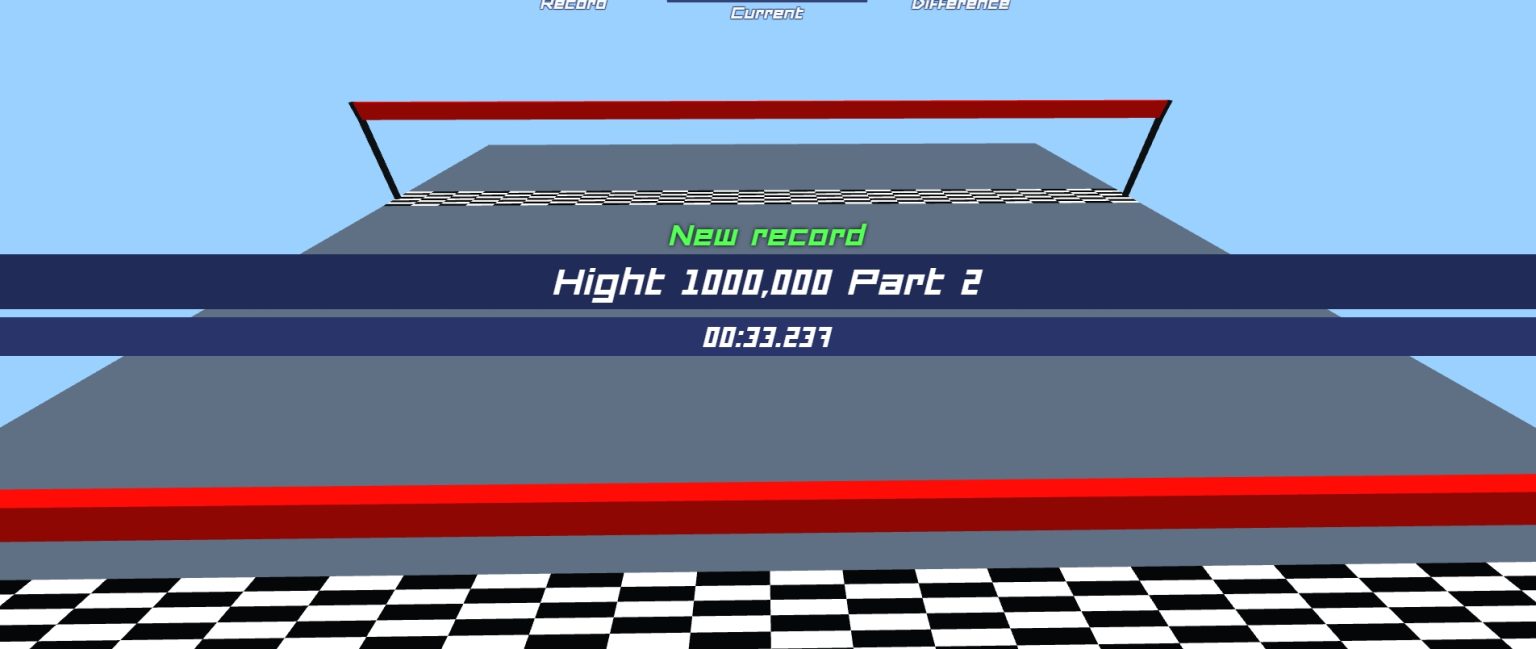 Polytrack game custom track - Hight 1000,000 Part 2