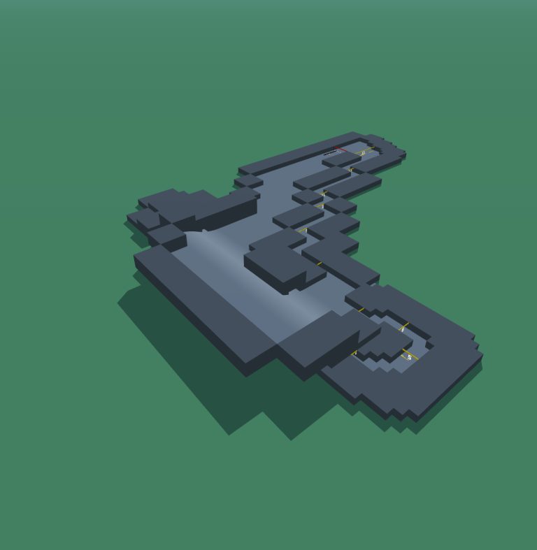 Polytrack game custom track - Secret