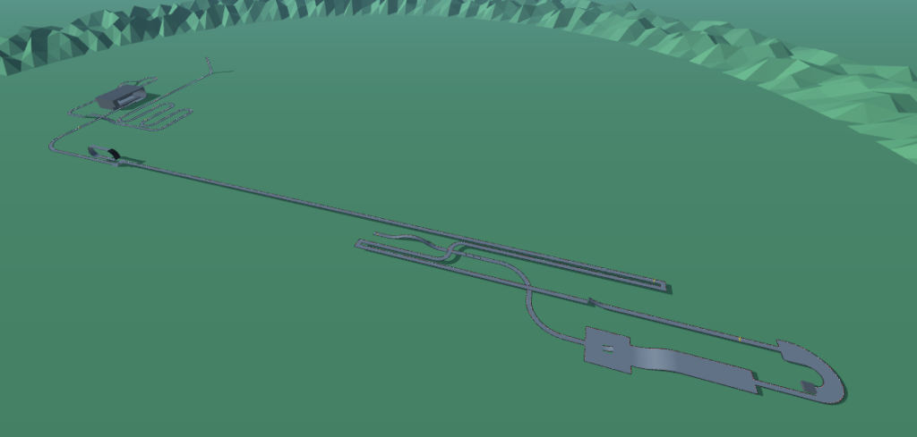 Polytrack game custom track - LONG A$$ MAP