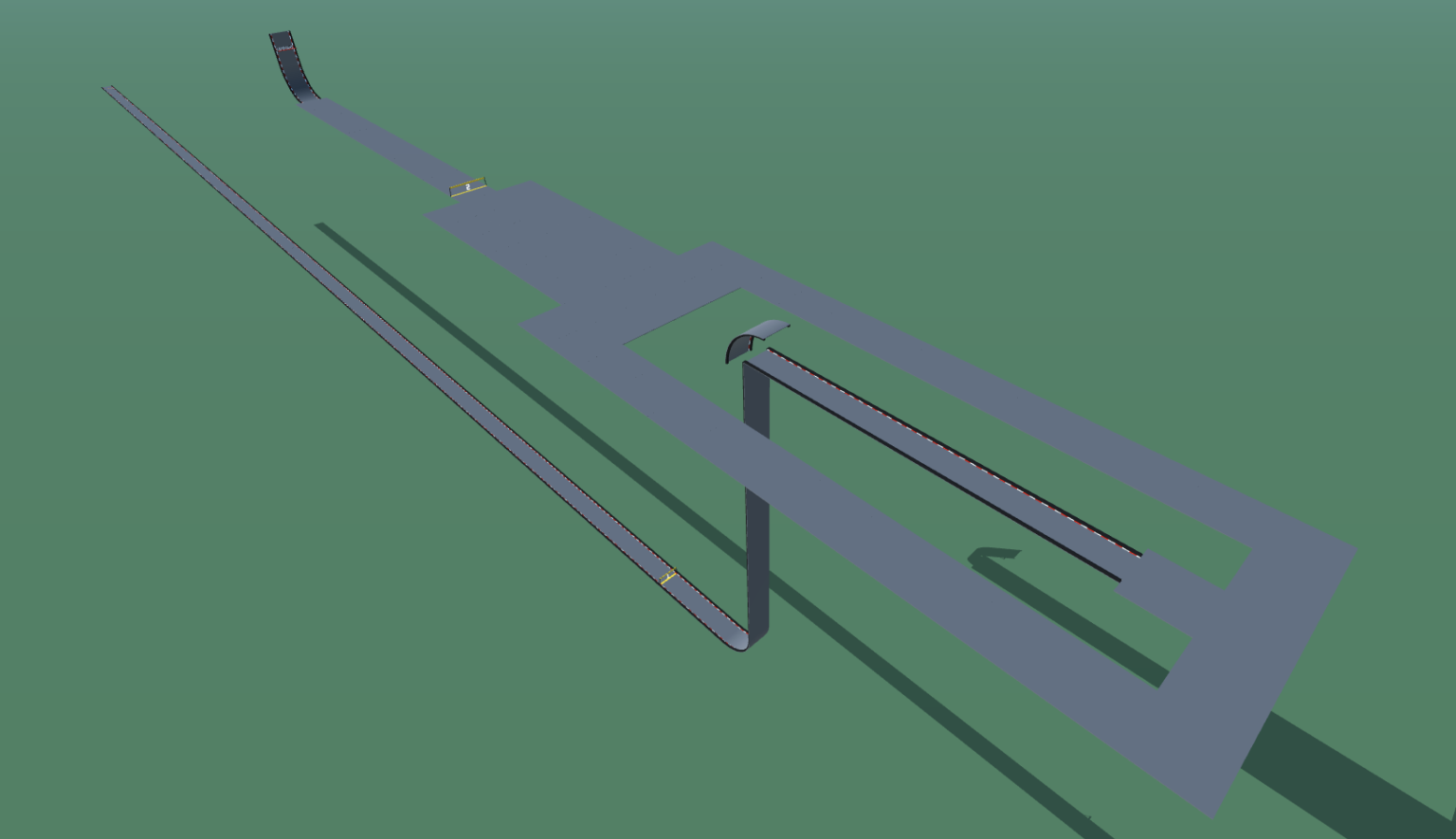 Polytrack game custom track - Hugussy