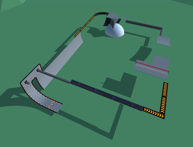 Polytrack game custom track - "Impossible" Tracks 6-10