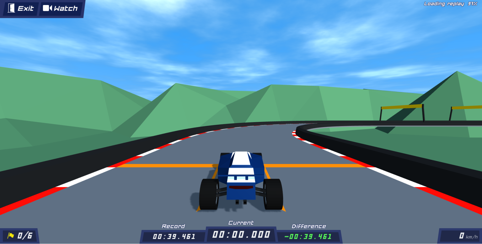 Polytrack game custom track - Track 0