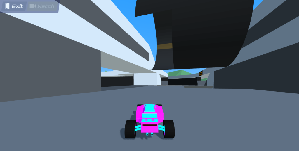 Polytrack game custom track - Asphalt Valley(Hard Version)V2