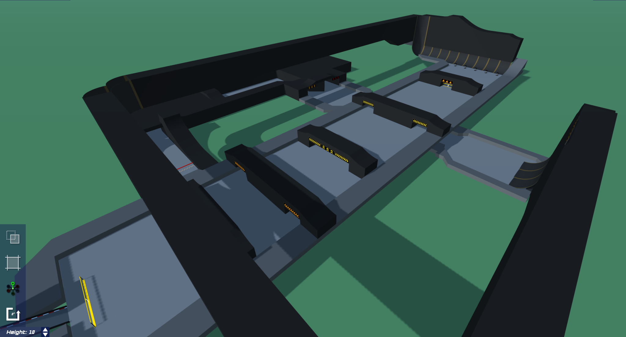 Polytrack game custom track - SpeedTrial (Final)